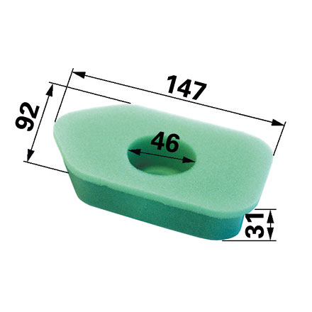 Vzduchový filtr Briggs and Stratton 272235 | AZdíly.cz